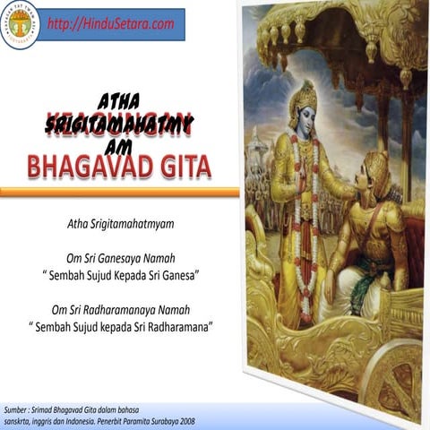 Keagungan Bhagavad Gita | PPTX