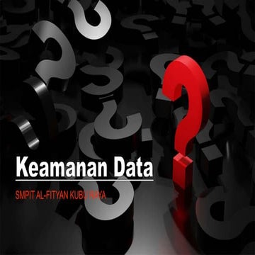 Keamanan data | PPTX