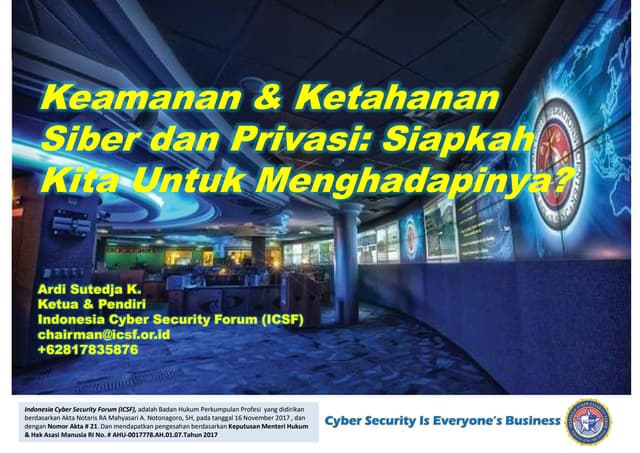 panduan dan Pengenalan CSIRT untuk pemula | PDF