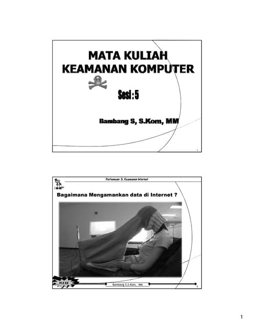 Mata Kuliah Komunikasi Data dan Jaringan Komputer | PDF