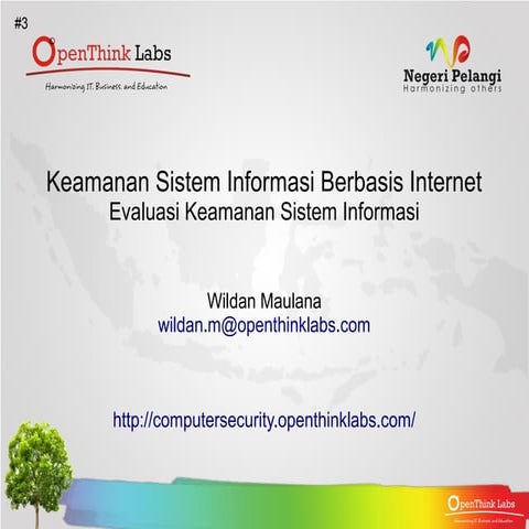 Evaluasi Keamanan Sistem Informasi | PDF