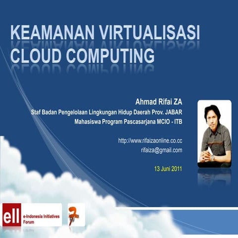 Keamanan Virtualisasi dalam Cloud Computing | PPTX