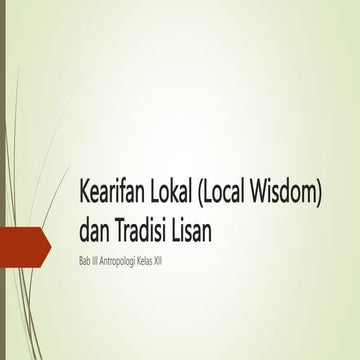 Kearifan Lokal (Local Wisdom).pptx