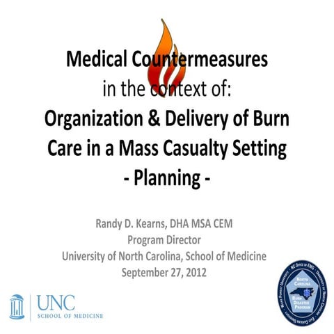 GEMC: Burn Mass Casualty Incidents: Resident Training | PDF