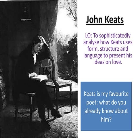 Keats[1] | PPTX