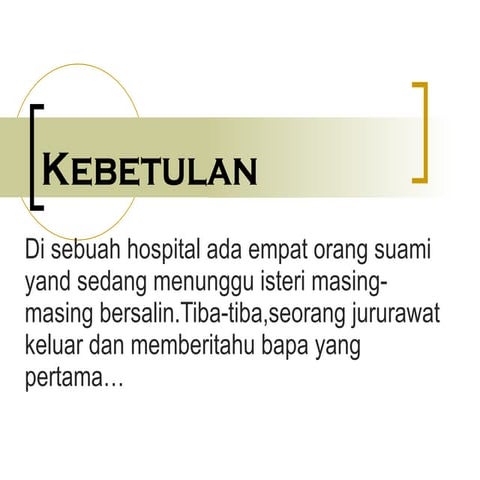 Kebetulan | PPT