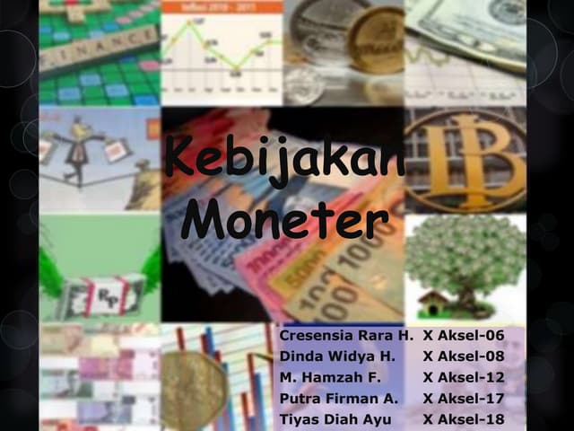 Kebijakan moneter dan fiskal | PPTX