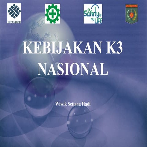 Kebijakan_K3 Nasional 2023 Provinsi Lampung | PPTX