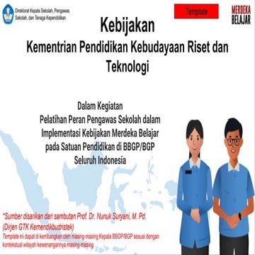 Kebijakan Kementrian Pendidikan Kebudayaan Riset dan Teknologi.pptx