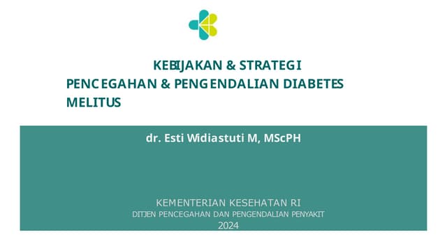 KEBIJAKAN Pencegahan dan pengendalian PTM.pptx