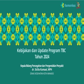 Kebijakan Program TBC terbaru pada pelatihan.pptx