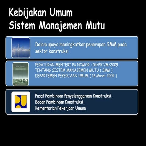 Kebijakan smm | PPT