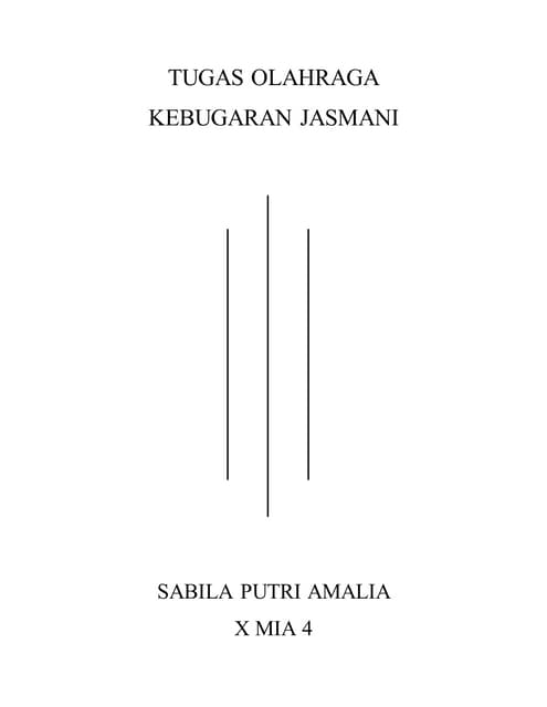 Kebugaran Jasmani | PPT