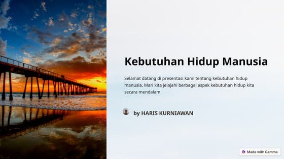 Ips kelas 7 kebutuhan manusia | PPTX