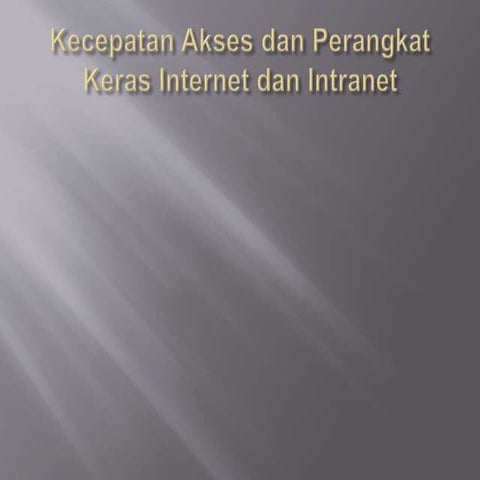 Perangkat Akses Internet | PPTX