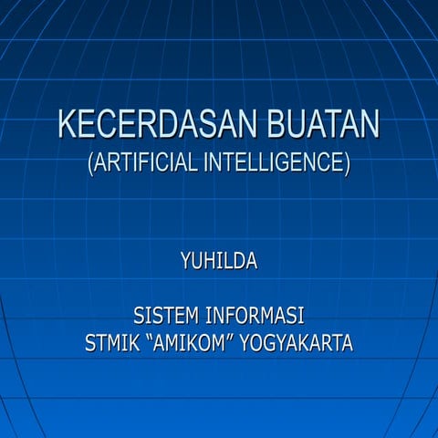 Kecerdasanbuatan | PPT