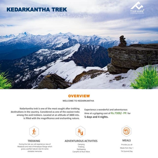 A complete guide to kedarkantha trek route | PDF