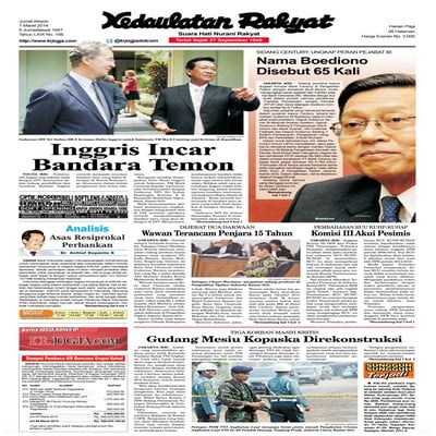 Kedaulatan Rakyat 7 Maret 2014 | PDF