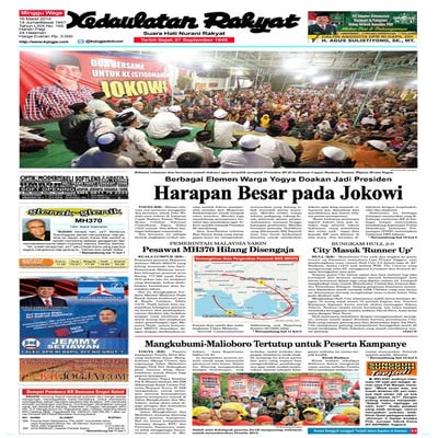 Kedaulatan Rakyat 16 Maret 2014 | PDF