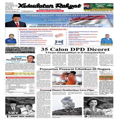 Kedaulatan Rakyat 17 Maret 2014 | PDF