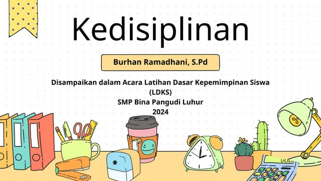 Kedisiplinan | PPT