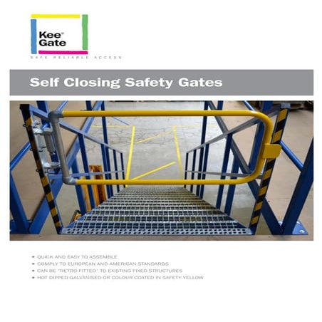 Kee Safety Self Closing Gate 2pp | PDF
