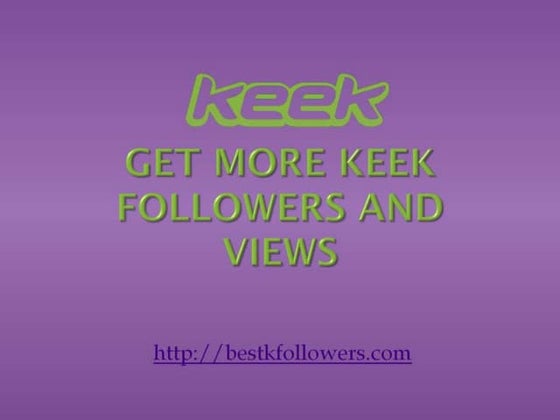 Keek web viewer | PPTX