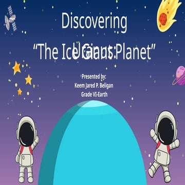 facts about the planet uranus | PPT