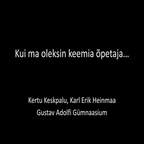 Keemia2 | PPT