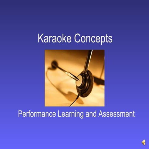 karaoke concepts | PPT