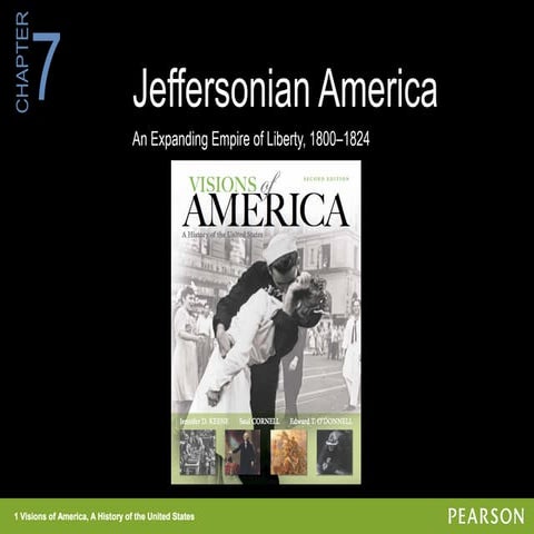 Chapter 7: Jeffersonian America, 1800-1824 | PPT