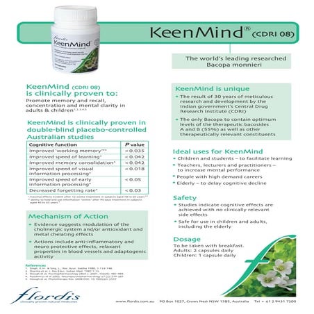 KeenMind clinical review | PDF
