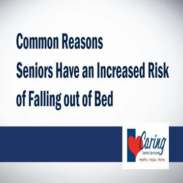 Why do Seniors Fall Out of Bed? | PDF