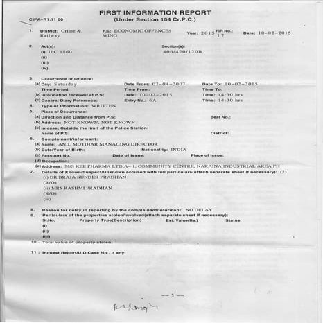 Kee Pharma Braja Sundar Pradhan | PDF