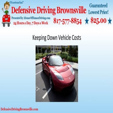 Keeping down vehicle costs | PPT