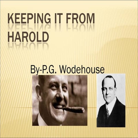 Keeping it from haroid ppt | PPT