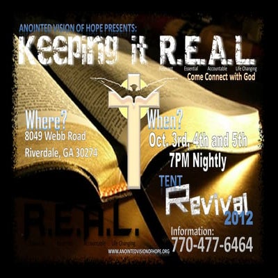 Keeping it real2 | PPT