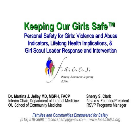"Keeping Our Girls Safe" | PPT