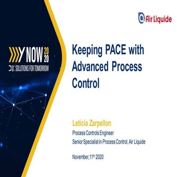 Keeping PACE with Advanced Process Control | PPT