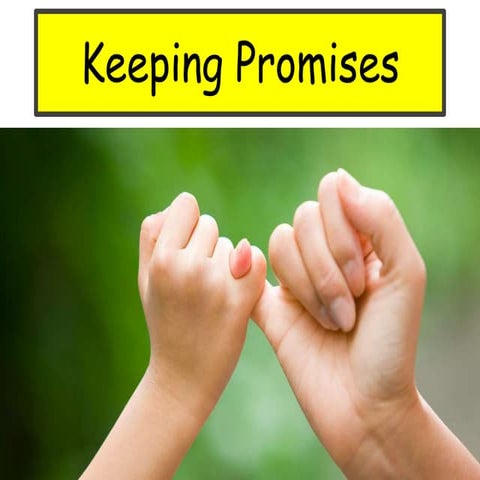 Keeping Promises | PPTX
