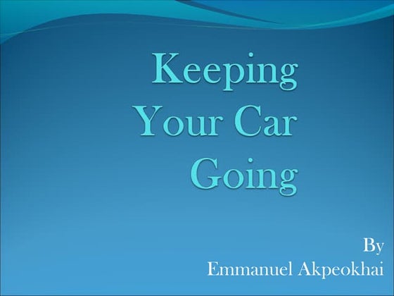The Basics Of Car Maintenance | PDF | Auto Repair | Automotive