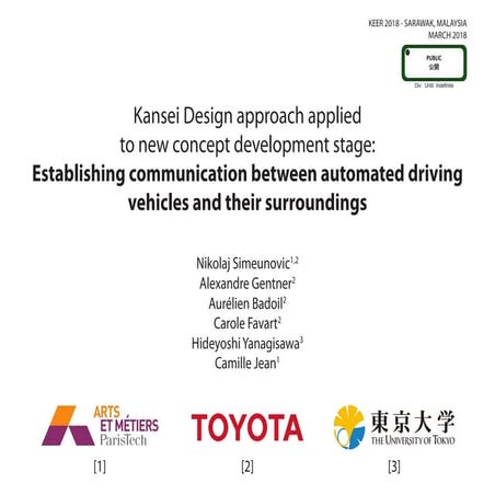 Kansei Design approach applied to new concept development stage ...