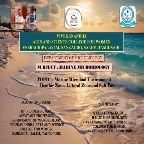 Marine microbial environment and characteristics and types of Marine ...