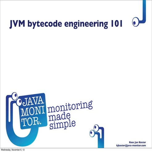 Jvm Bytecode Engineering 101 Pdf Programming Languages Computing 2215