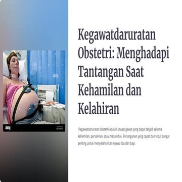 Kegawatdaruratan-Obstetri-Menghadapi-Tantangan-Saat-Kehamilan-dan ...