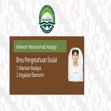 Kegiatan Ekonomi di Sekitarku Tugas Sekolah | PPTX