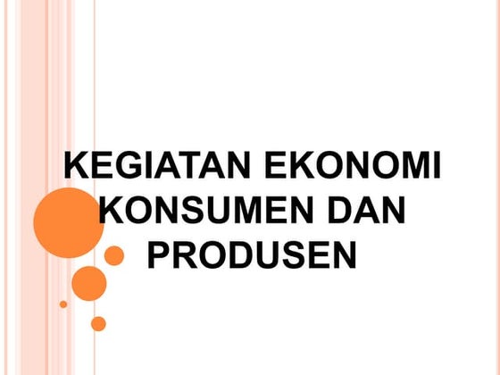 surplus produsen dan konsumen | PPT