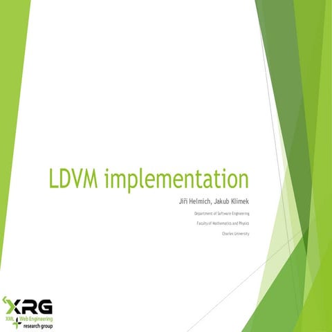 Linked Data Visualization Model - KEG VŠE | PPT