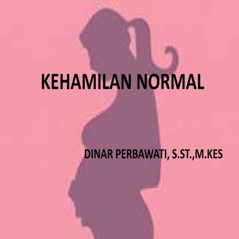 KEHAMILAN, PERSALINAN, NIFAS NORMAL.pptx