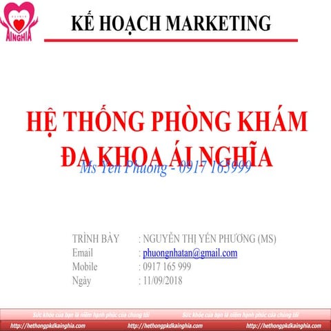 Ke hoach Marketing Benh vien | PDF